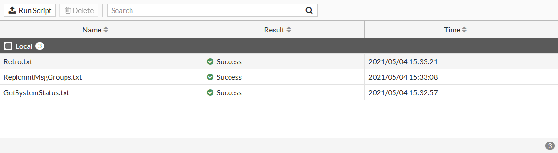 Configuration scripts | FortiGate / FortiOS 7.0.17 | Fortinet Document ...